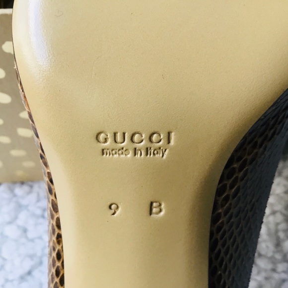Gucci | Shoes | Authentic Gucci Snakeskin Pumps Nwot | Poshmark